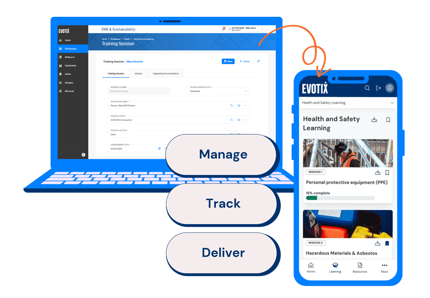 EHS Training & Competency Management | Evotix